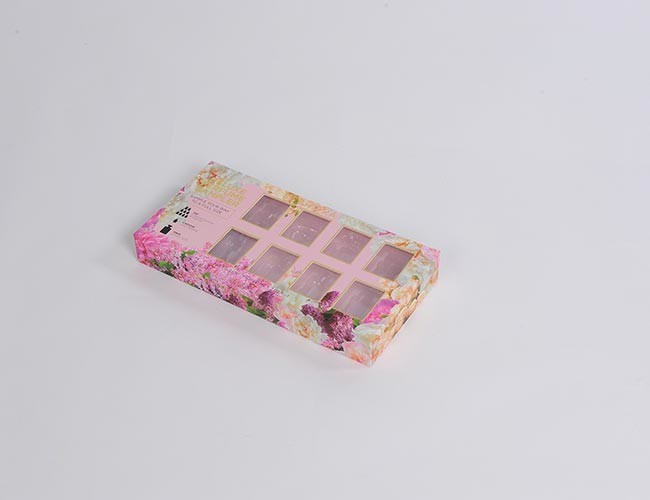 Ivory Cardboard Countertop Display Boxes Pantone Color CMYK Litho Printing